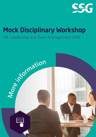 Mock Disciplinary Workshop - SSG Training & Consultancy